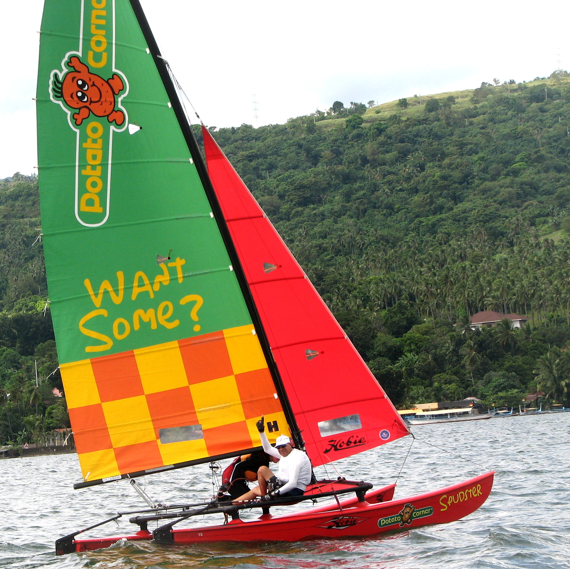 Spudster gives French Fryes a run 4 their Winds at Brillo Regatta ...